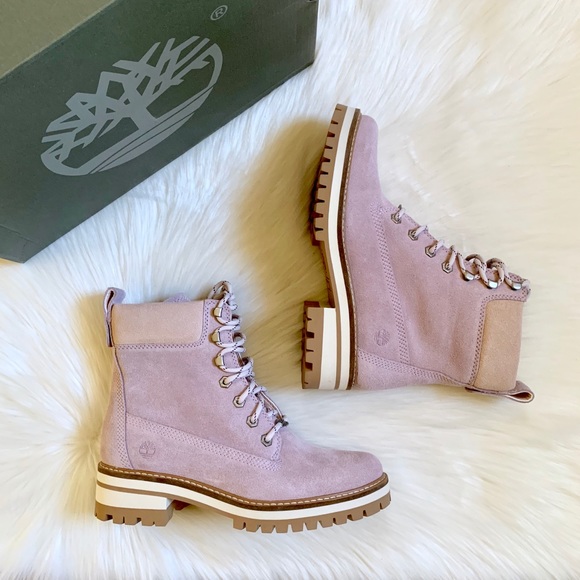 Timberland | Shoes | Timberland Courmayeur Valley Light Purple Boots ...
